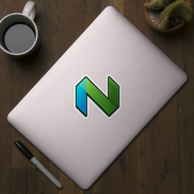Neovim Pixel Art - Neovim - Sticker | TeePublic Neovim Pixel Art - Neovim - Sticker | TeePublic